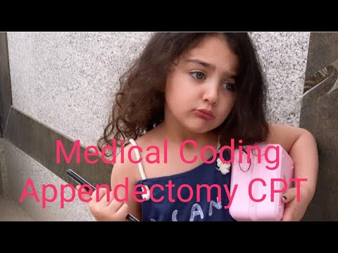 Medical Coding Appendectomy CPT codes