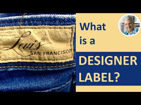 The Meaning and Definition of DESIGNER LABEL (3 Examples)