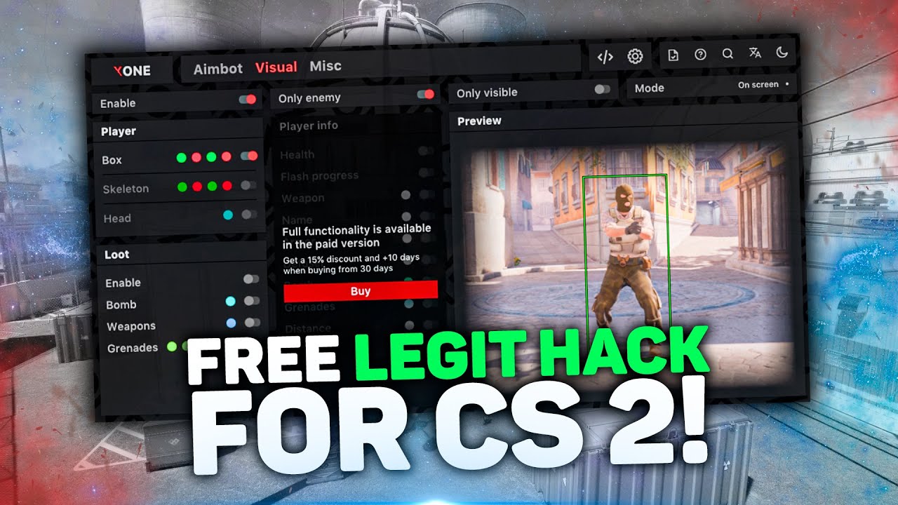 🥩 BEST FREE CS2 HACK XONE / UNDETECTED CHEAT FOR CS2 WITHOUT VIRUSES AND VAC BAN / EXLOADER 2025