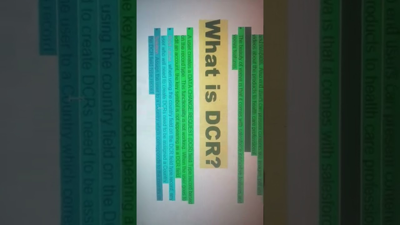 Salesforce/Veeva | DCR functionality |Admin| Snow ServiceNow #shorts ...