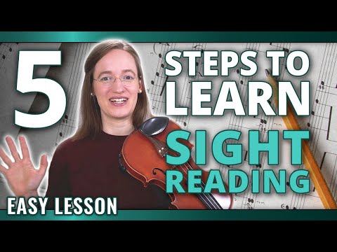 5 Steps to Learn Sight Reading Violin Sheet Music | Easy Violin Lesson
