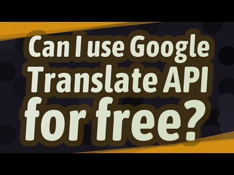 Can I use Google Translate API for free?