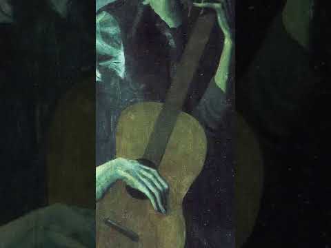 Pablo Picasso - The Old Blind Guitarist - 1903. #shorts