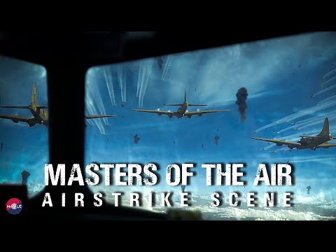 Masters Of The Air | Airstrike scene of masters of the air episode 3