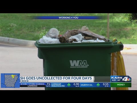 Trash pickup delay now corrected