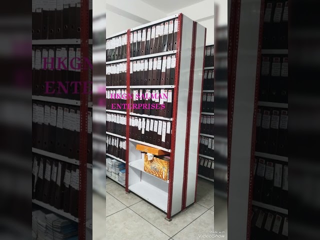 Office File Rack - Slotted Angle Powder Coated Rack Manufacturer from ...