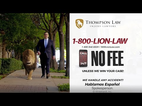 Mission Car Accident Lawyer | FREE CONSULTATION | Thompson Law | 1-800-LION-LAW