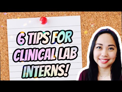 6 Tips for Clinical / Medical Lab Interns! (CLS, MLS, MT and MLT)