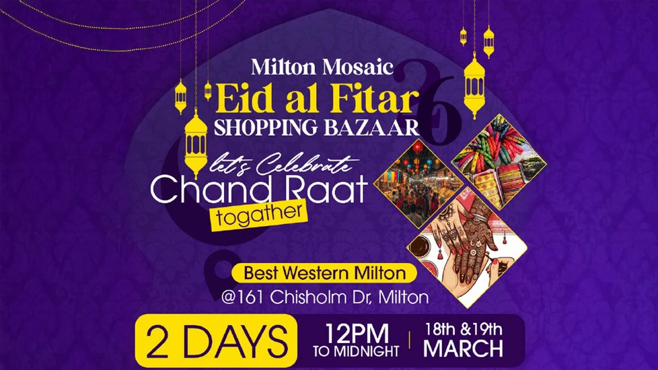 MILTON MOSAIC EID BAZAAR 2026