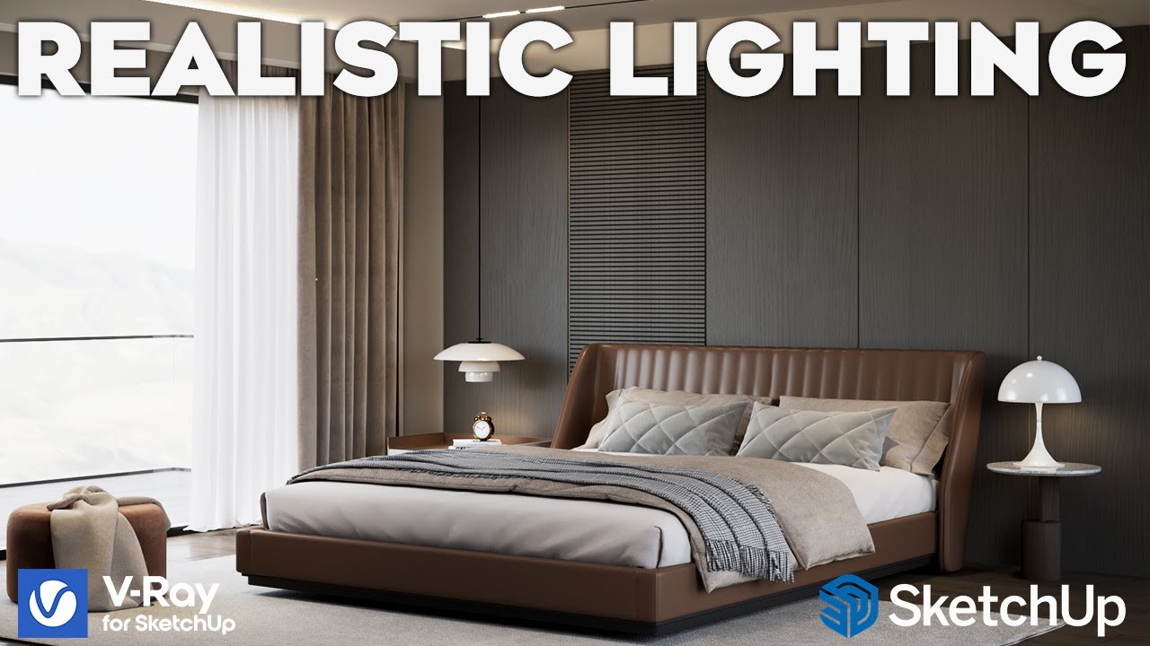 Best Lighting | The Only Tutorial You Need | V-Ray for SketchUp