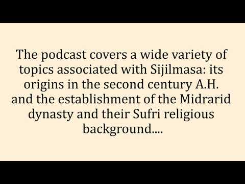 Moroccan-American Archaeological Project of Ancient Sijilmasa