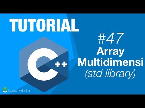 Learn Belajar C Dasar 47 Multidimensi Array | Standard Library - Mind Luster