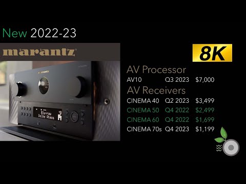 New Marantz Cinema Range 2022-23 - AV10, Cinema 40, 50, 60, 70s compared