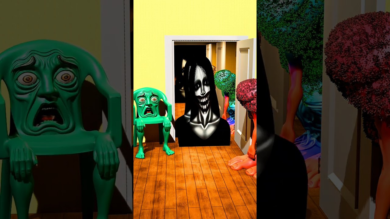 Karkerkar Kurkur  VS Nextbots GMod 💀🏃‍♂️ #animation #gmod