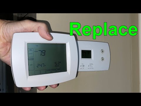 Honeywell thermostat replacement.