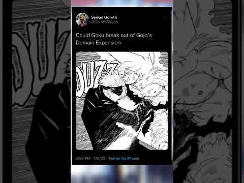 Let’s debate: Gojo vs goku #manga #jjk #dbz #goku