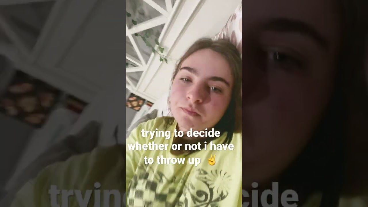 IF YOU HAVE ￼FEAR OF THROWING UP PLS SCROLL