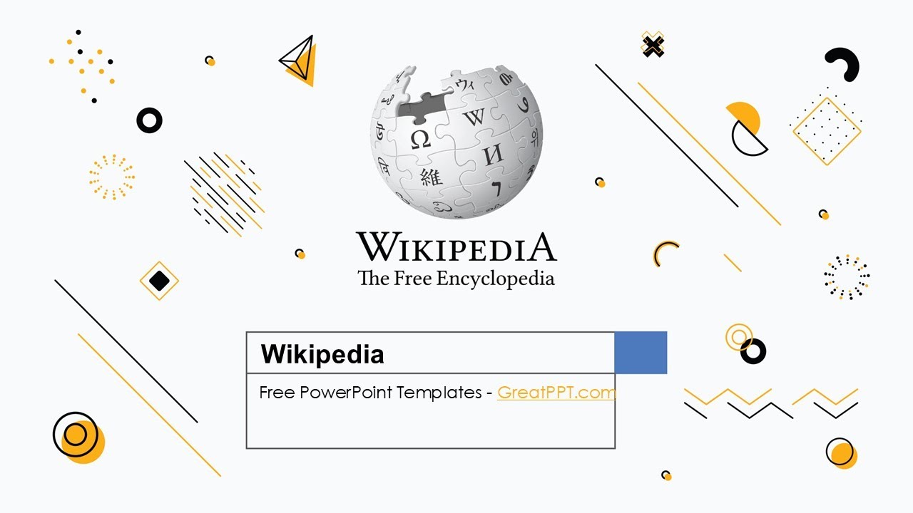 Wikipedia PowerPoint Template & Google Slides Theme by GreatPPT