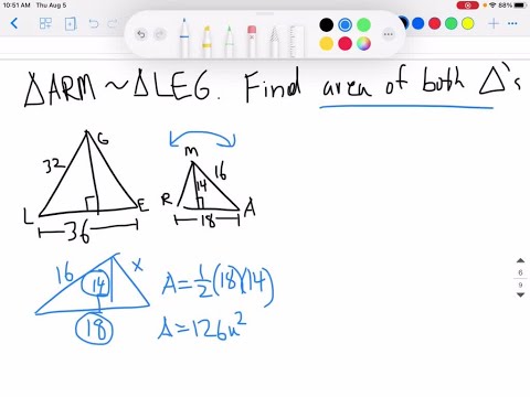 Use your new conjectures. All measurements are in centimeters. A R M ∼L E G…