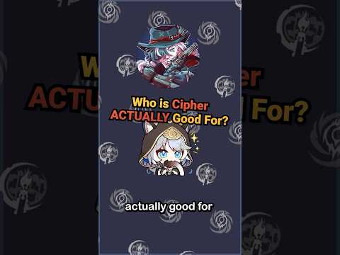 Who is Cipher ACTUALLY good for? #hsr #honkaistarrail #honkaistarrailguide #acheron