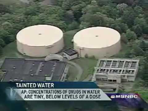 Pharmaceuticals in the drinking water of most half the country
