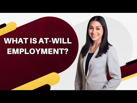 What Is At-Will Employment?