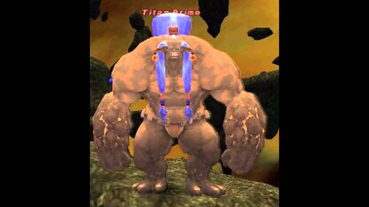Final Fantasy Bestiary - Titan