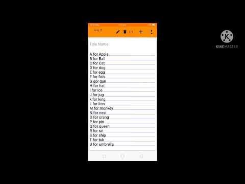 kids AtoZ spellings|kanisha