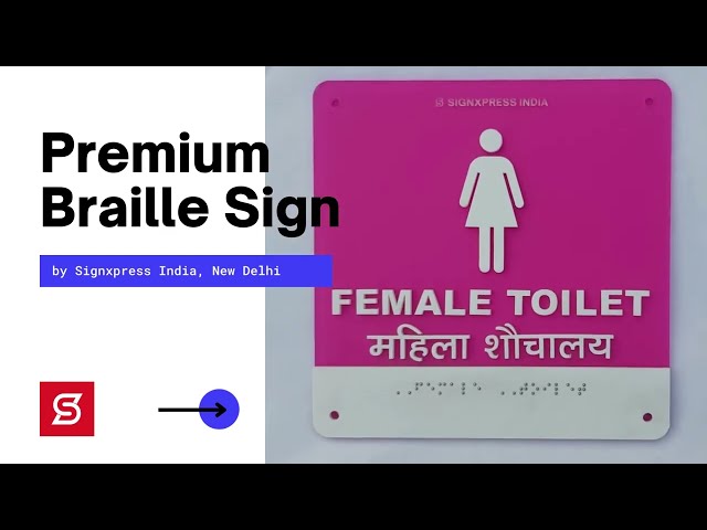 Braille Signage - Lift / ATM /General Braille Labels - 114 Manufacturer ...