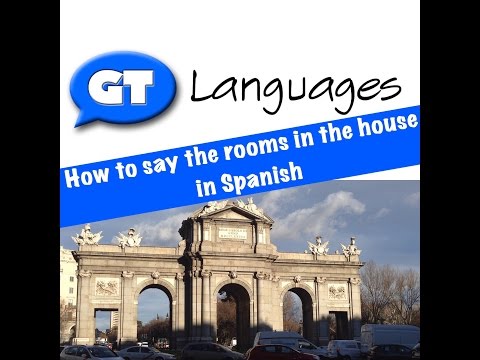 Spanish in 2 Minutes - How to say rooms in the house