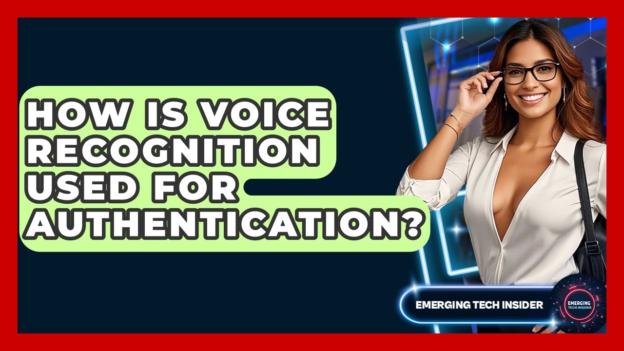 How Is Voice Recognition Used For Authentication? - Emerging Tech Insider