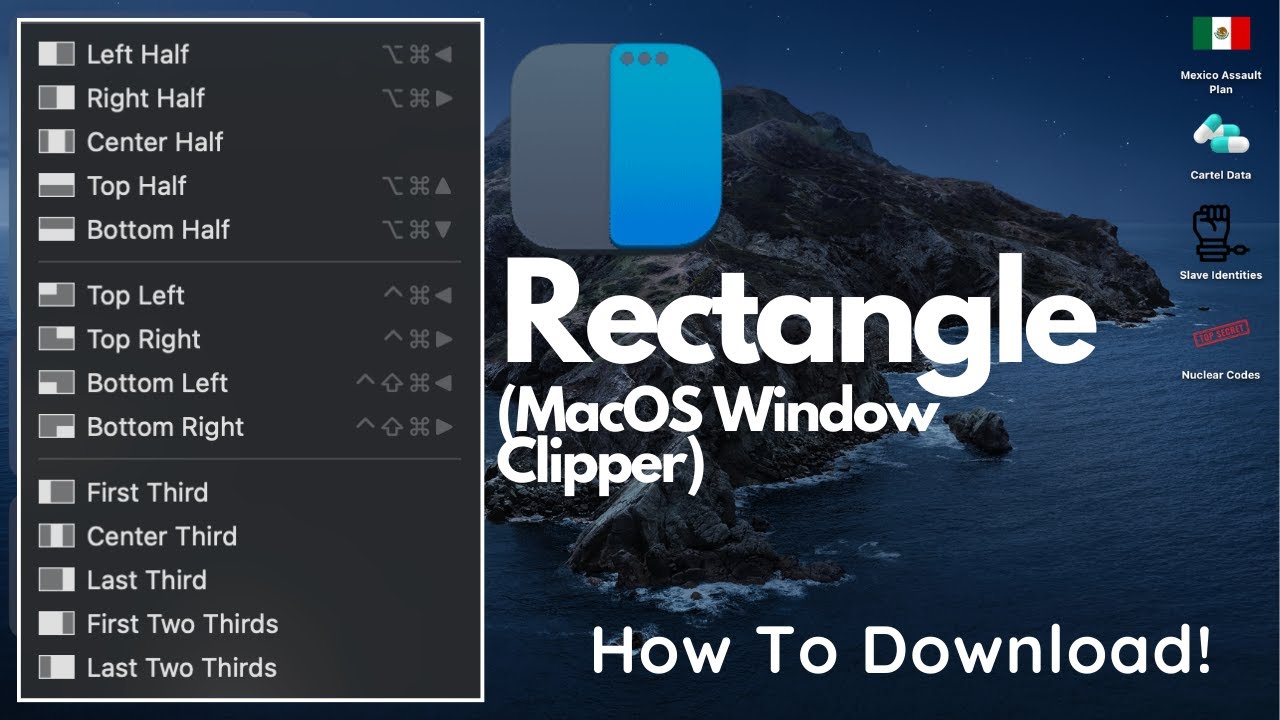 How To Download Rectangle (MacOS Window Clipper)