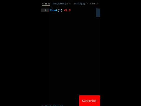 Python Convert Int To Float