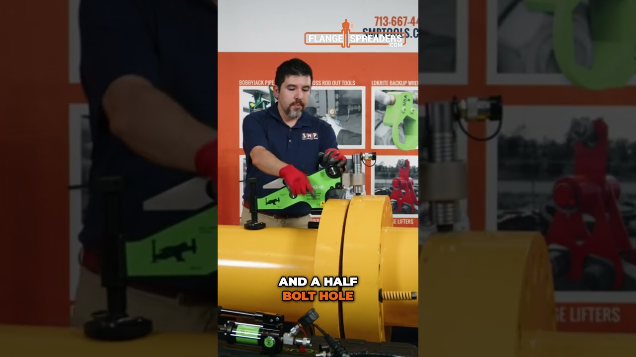 Flange Alignment Made Easy, Ditch the Crane!