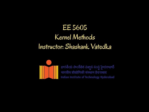 Kernel Methods 2024: Class 6