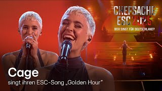 Cage - Golden Hour Text - SongTextes.de