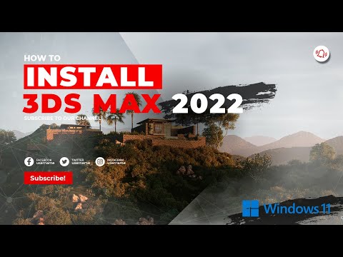 How to Autodesk 3Ds Max 2022 install on windows 11 | Learn 3Ds Max Basics | 2021