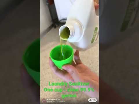 Bactepro Laundry Sanitizer #eliminate 99.9% germs and bacterial