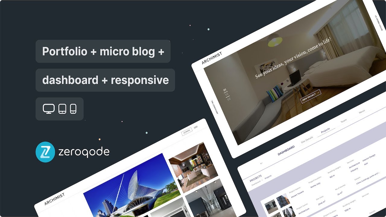 🏘 Archimist - Architecture & Design Template - updated to new Bubble Responsive Engine ...