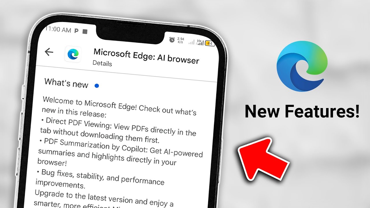 Explore the New Features of Edge Browser on Your Phone