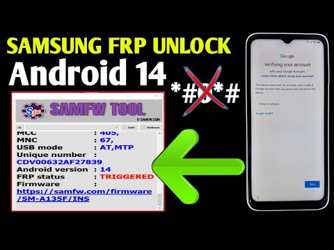 SAMSUNG A13 / A14 5g / A15 FRP Bypass Android 14 | Samsung Frp Bypass 2024 | New Security