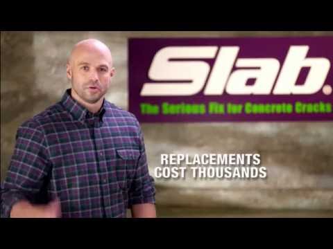 Slab® Concrete Crack Repair Sealant As Seen On TV