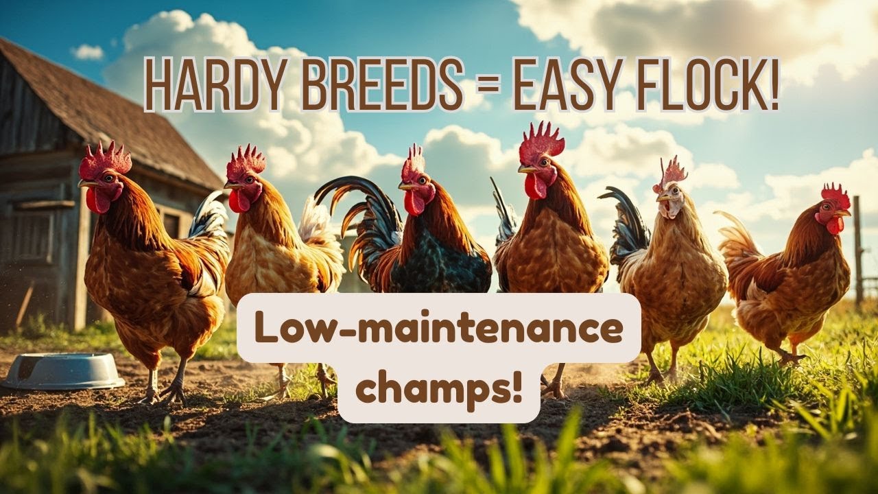 5 Hardy Chicken Breeds That Practically Raise Themselves
