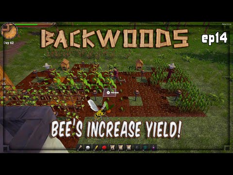 Steam Community :: Video :: Backwoods - ep14 Bee's Increase Crop Yield ...