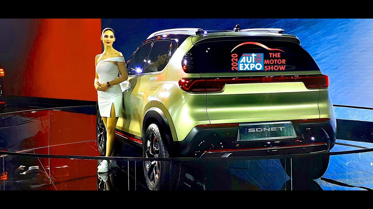 KIA Sonet new concept showcased at expo 2020 in india