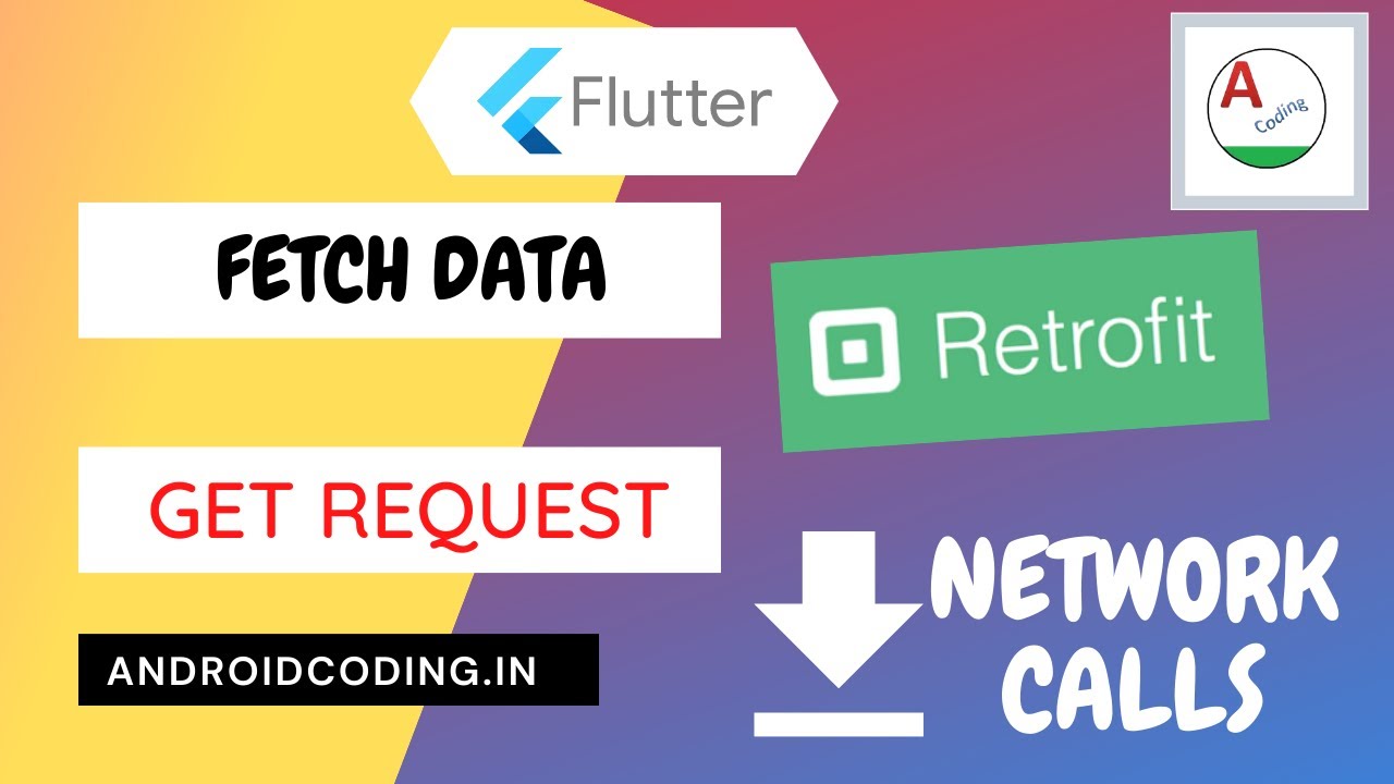 Flutter retrofit get request method for beginners | Source in description | flutter coding