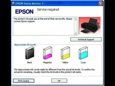 Epson L3110 Waste Ink Pad Counter Reset