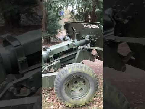 17 pounder - Arnhem - The gun of George Thomas used by the Old Church. # history #arnhem #ww2