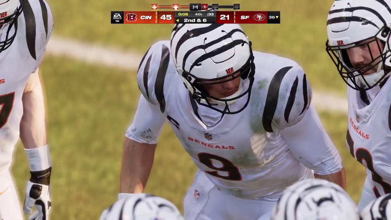 Madden NFL 24 - Cincinnati Bengals vs San Francisco 49ers Week 8 Simulation PS5