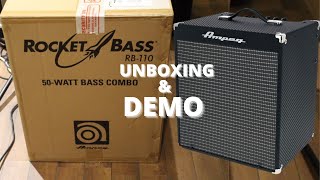 Ampeg Rocket Bass RB-110 1x10" 50-watt Bass Combo Amp - What To Know ...